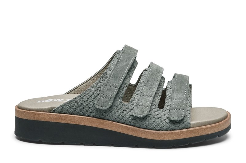 Køb NEW FEET ARMY FARVET SLIPPERS Her - Salg af Slippers dame