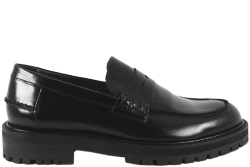 Køb ANGULUS SORT LOAFERS I GLAT SKIND Her - Salg af Dame loafers