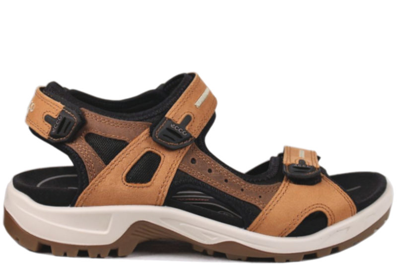 Køb ECCO OFFROAD YUCATAN M BRUN OLIERET NUBUCK SANDAL Her - Salg af ...
