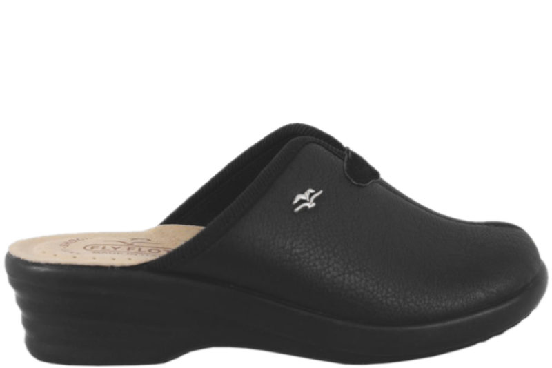 Køb FLY FLOT SORT HJEMMESKO I PU Her - Salg af Hjemmesko til damer