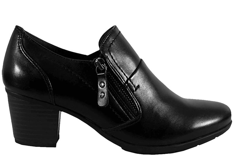 Køb JANA PUMPS I SORT PU MED LYNLÅS Her - Salg af Pumps