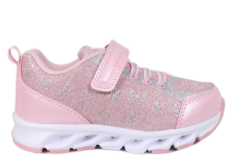 Køb PONNY SØLV GLIMMER MED LYS Her - Salg af Sneakers til piger