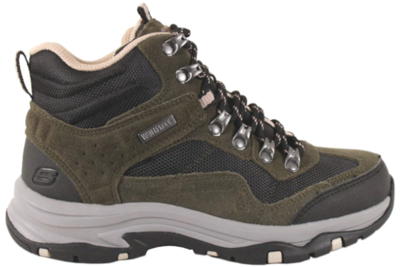 Køb SKEHCERS TREGO-BASE CAMP GRØN VINTERSTØVLE Her - Salg af Dame ...